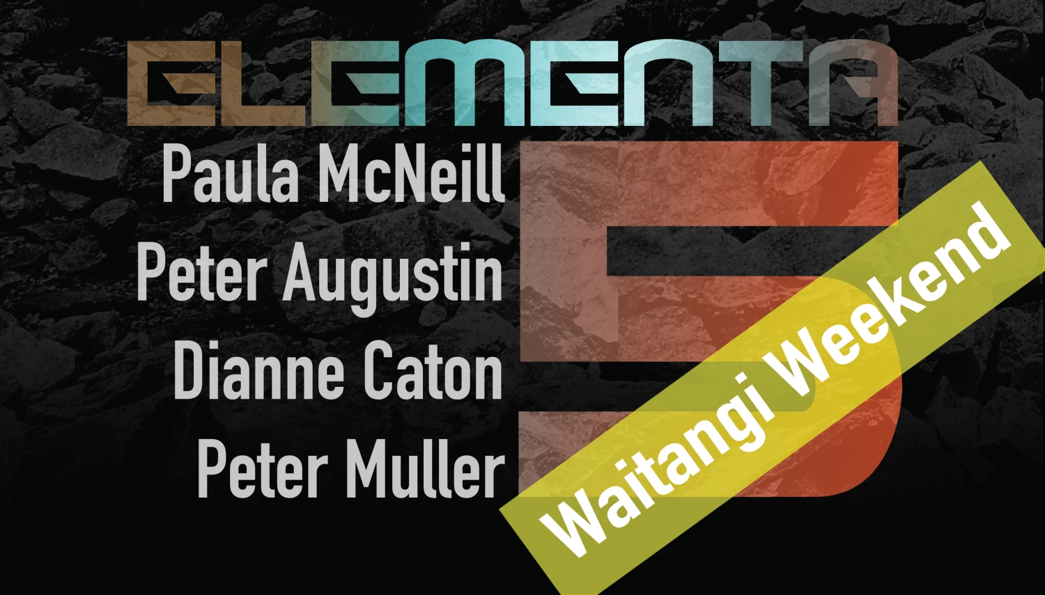Elementa 5 - 4 Artists in Whitianga – Scheduled | Event