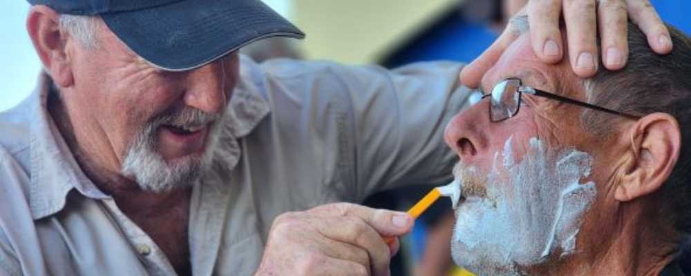 ‘Mow off’ clean shaven surprise after nearly 50 years